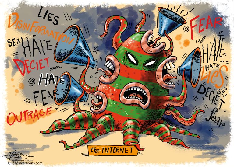 The internet monster | The Week
