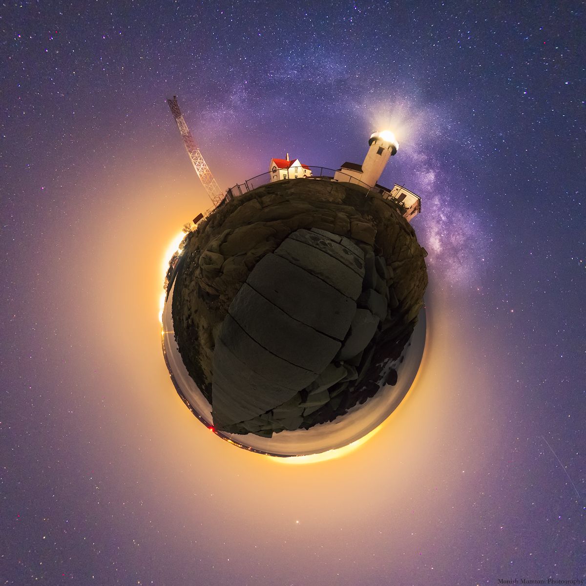 Cool! Astrophotographer Combines Fish-Eye Views of Milky Way for ...