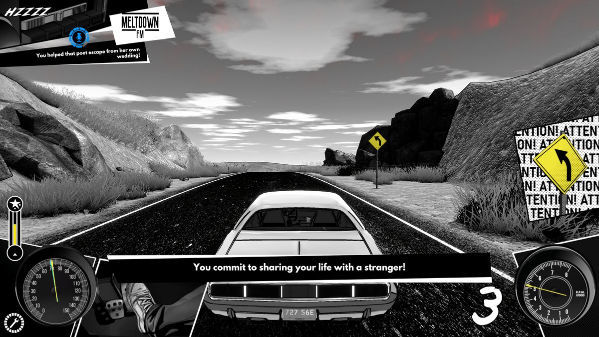 Heading Out is a stylish, narrative-focused driving game inspired by ...