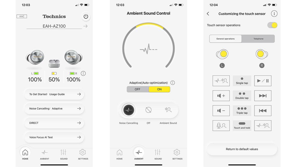 Technics EAH-AZ100 review: well-thought-out premium wireless earbuds ...