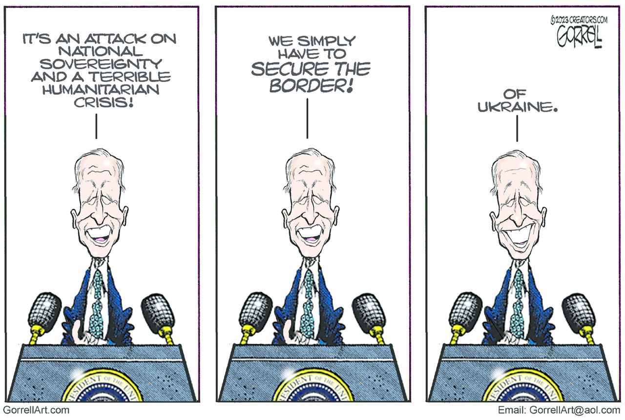 Today's political cartoons - December 15, 2023 | The Week