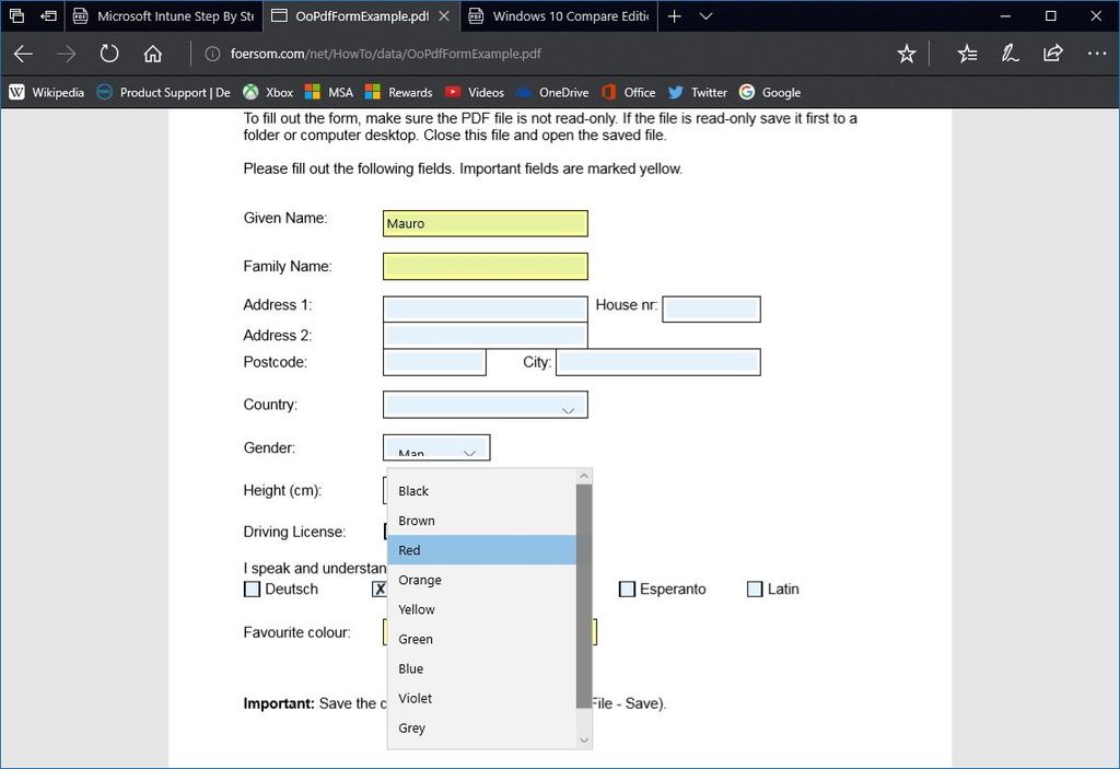How to use Microsoft Edge as a PDF reader in the Windows 10 Fall ...