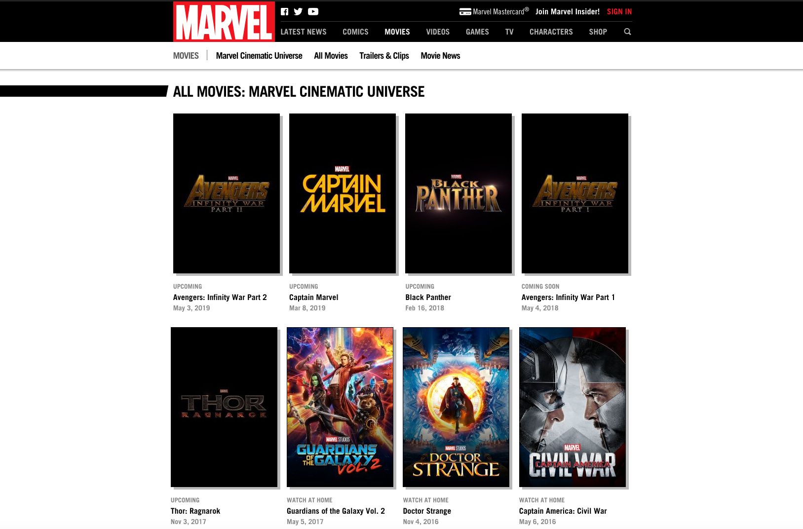 7 key typographic trends in Marvel movie logos | Creative Bloq