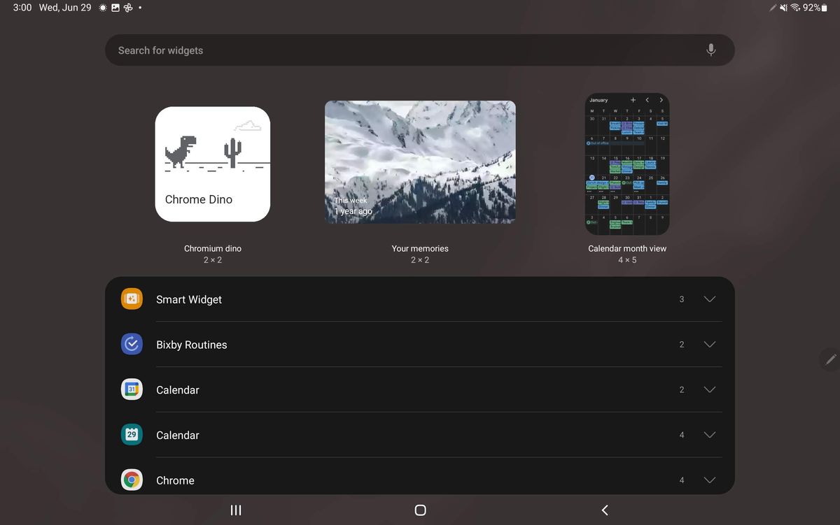 How to use Smart Widgets on Galaxy Tab S8 | Android Central