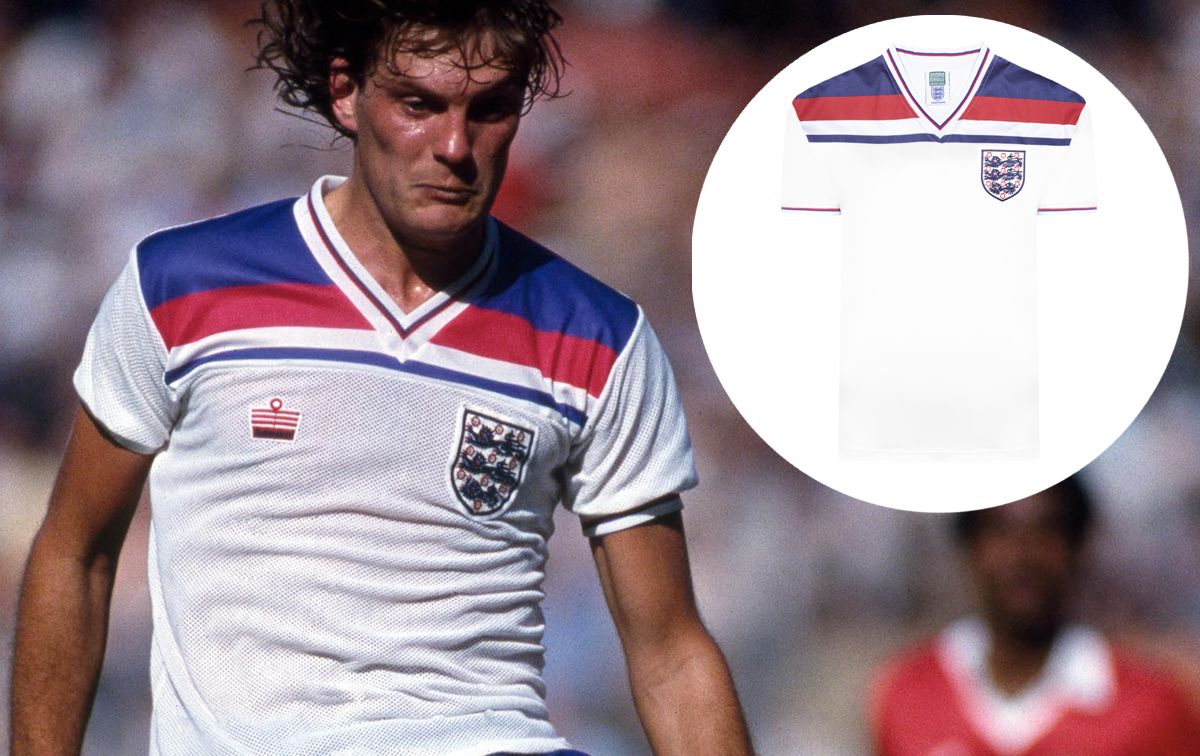 Retro England football shirts: The best vintage England shirts that you ...