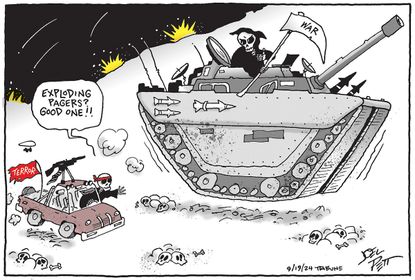 5 explosive cartoons about Israel’s attacks on Lebanon | The Week