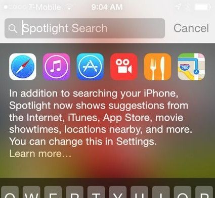 How to Use iOS 8 Spotlight Search | Laptop Mag