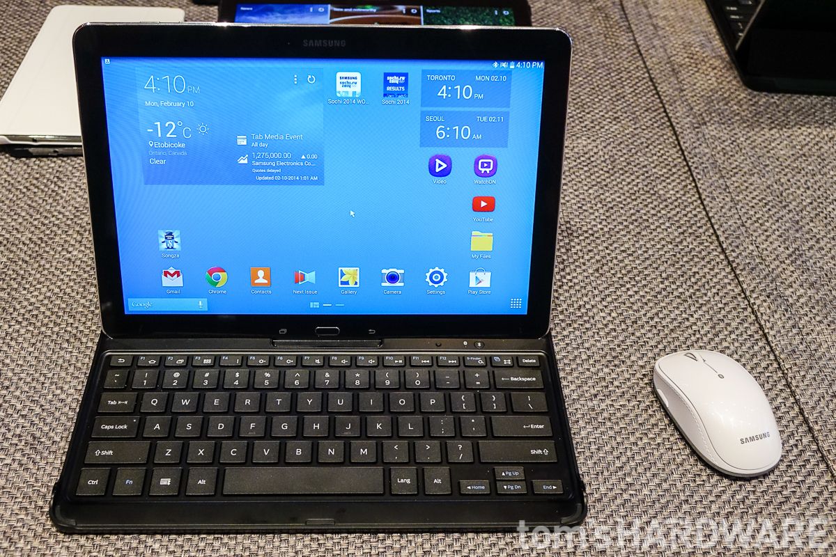 Samsung 12-inch Galaxy NotePro Android Tablet Hands-on | Tom's Hardware