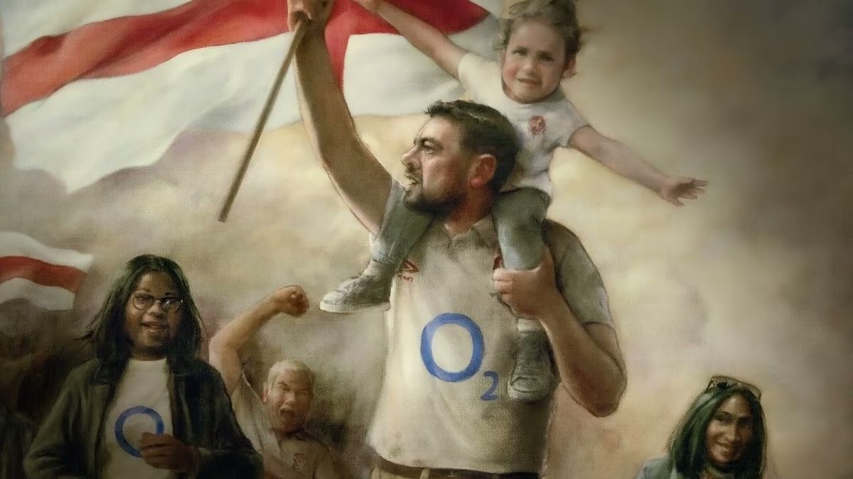 O2 turns rugby fans into surprisingly beautiful works of art | Creative ...