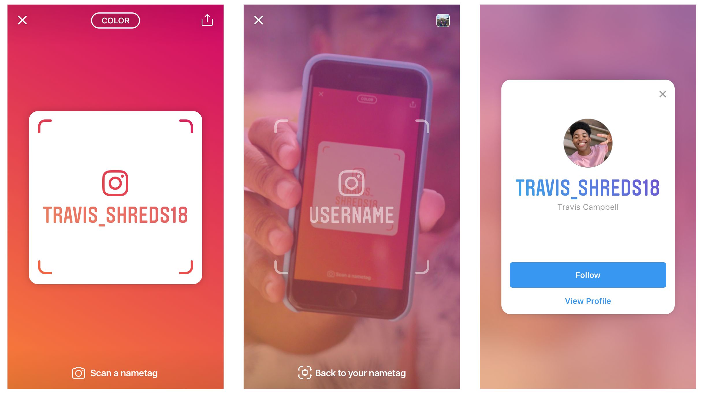 Instagram's new ID tags make it easier to follow your real-life friends ...