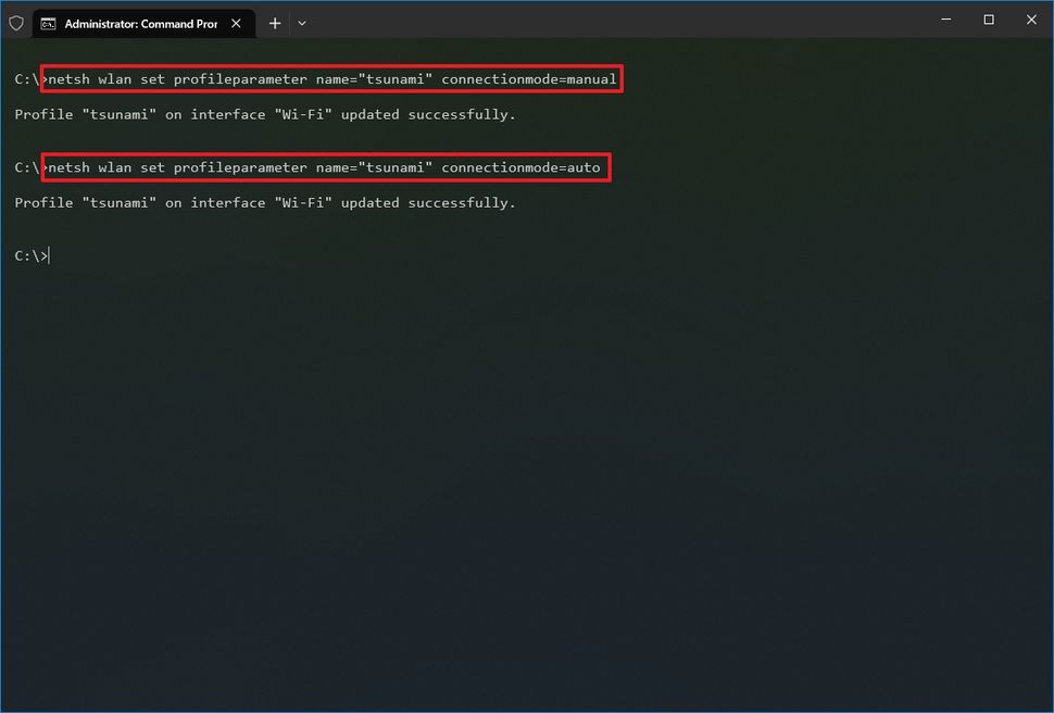 How To Manage Wireless Networks With Command Prompt On Windows 10