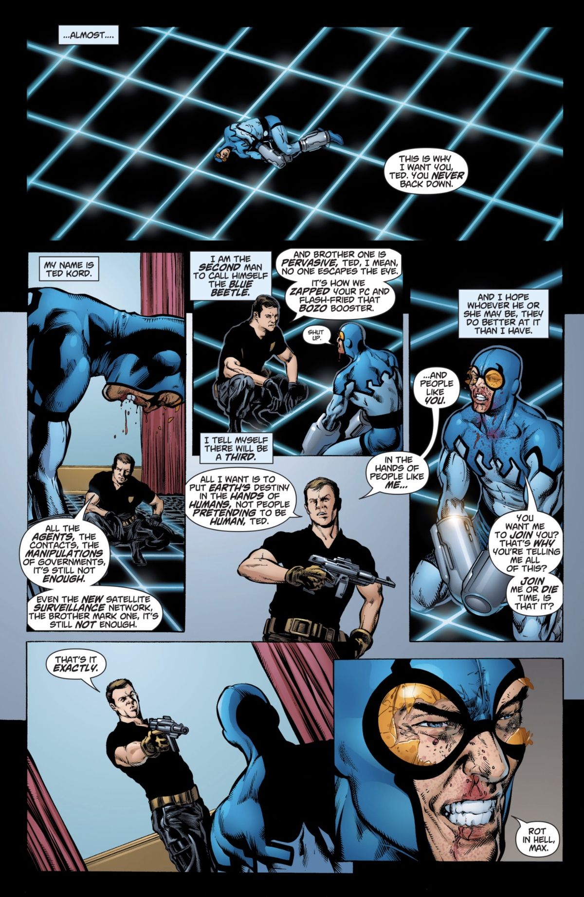 "Batman is a fascist" - the tragic comic history behind Blue Beetle's ...