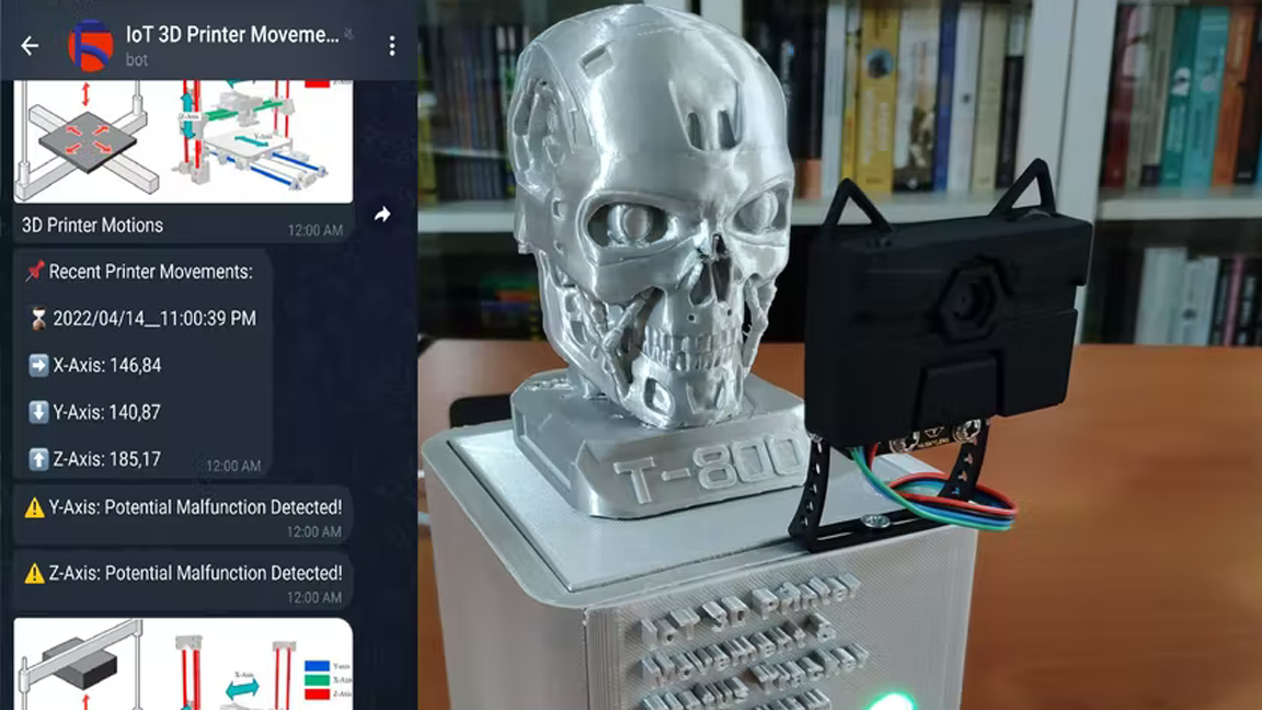 Raspberry Pi Pico Monitors 3d Printer And Sends Telegram Notifications Toms Hardware