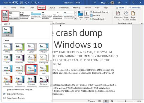 How to use content themes and styles in Microsoft Word | Windows Central