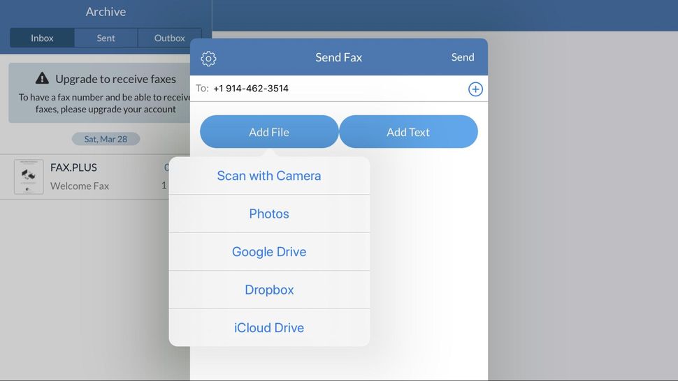 Fax.plus review | TechRadar