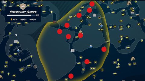 Maneater landmarks map: How to get the complete shadow set evolution ...