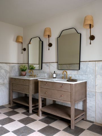 9 beige bathroom ideas that create a soft and calming space | Homes and ...