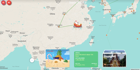 Santa tracker 2024 — how to track Santa live with Norad, Google and ...