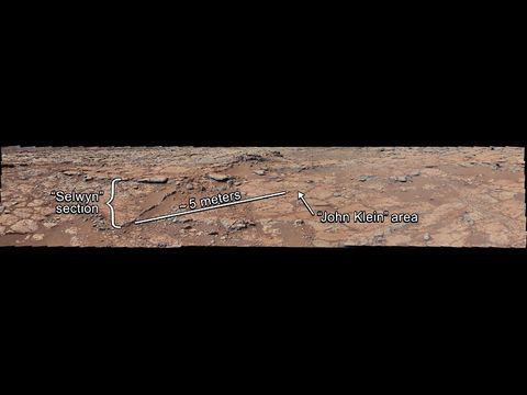 1st Drilling on Mars by NASA's Curiosity Rover (Photos) | Space