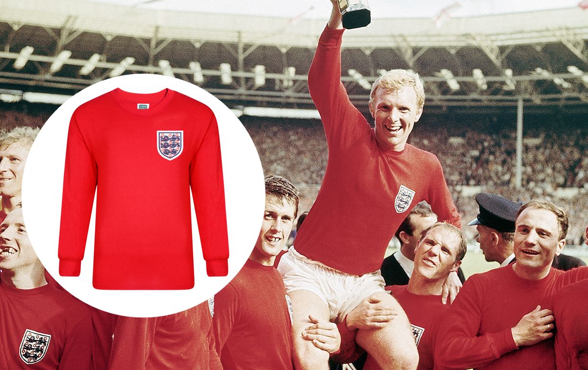 Retro England football shirts: The best vintage England shirts that you ...
