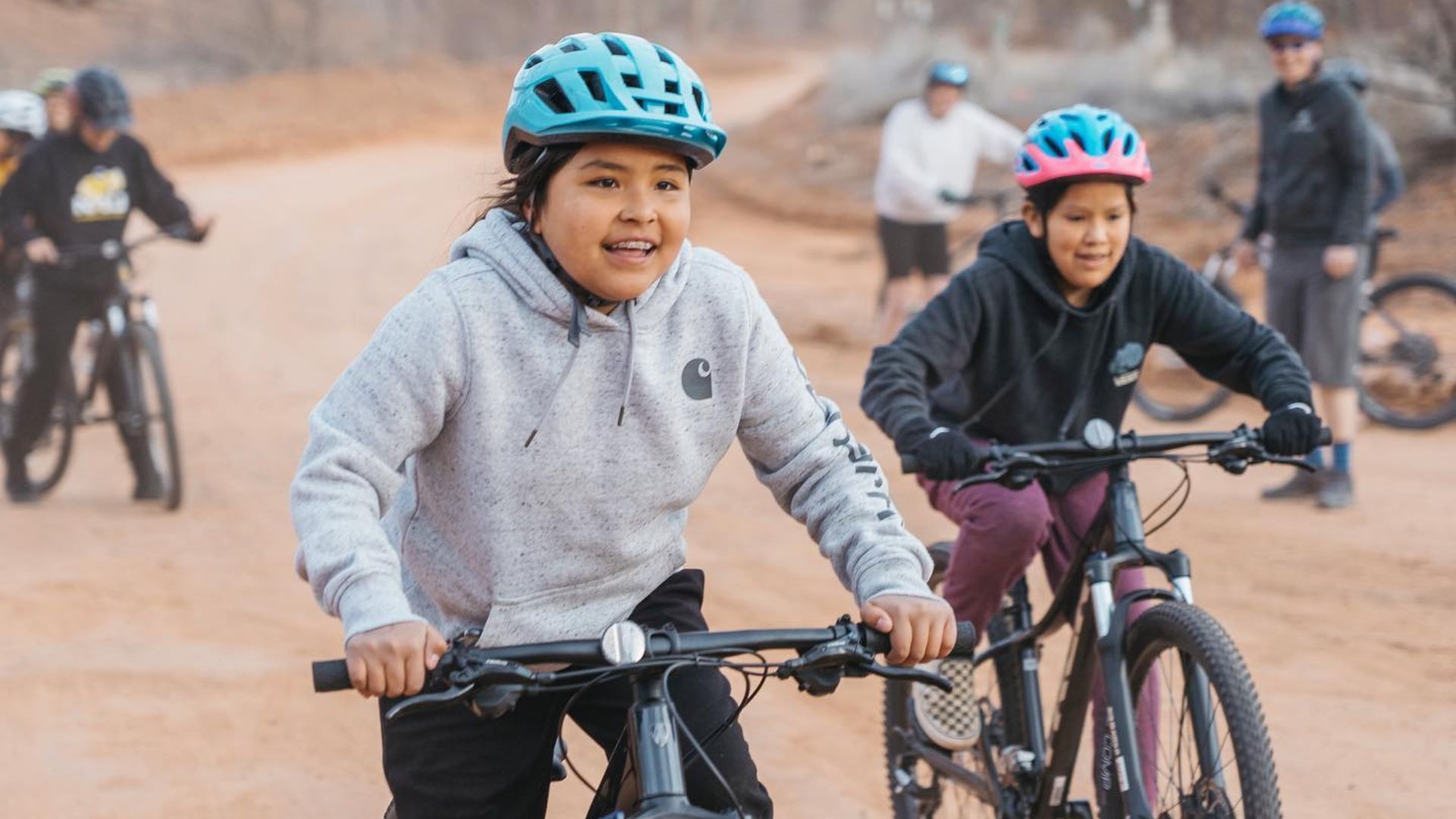 Cycling gains momentum among largest Native American tribe but bikes ...
