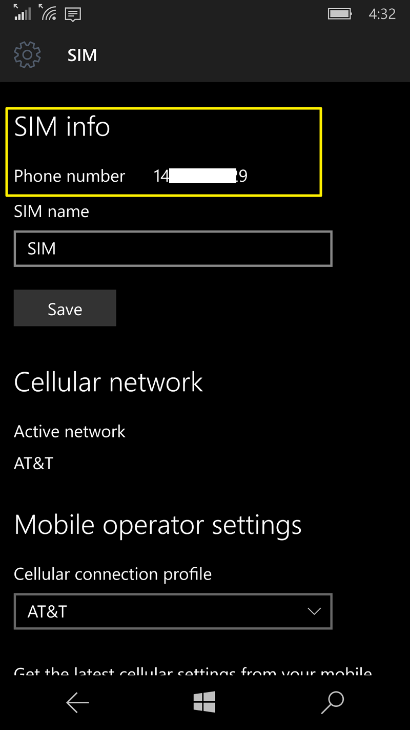 How to find your phone number in Windows 10 Mobile | Windows Central