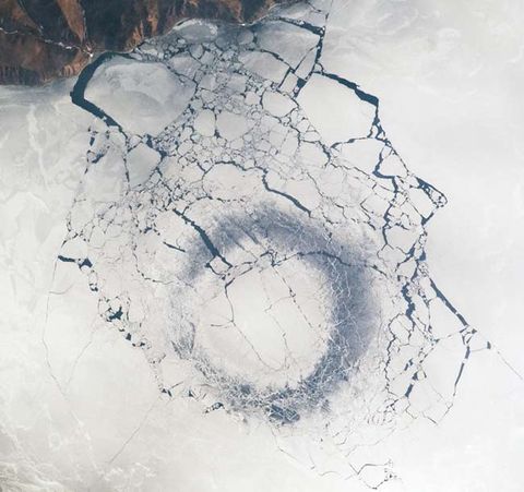 Mystery of Giant Ice Circles Resolved | Live Science
