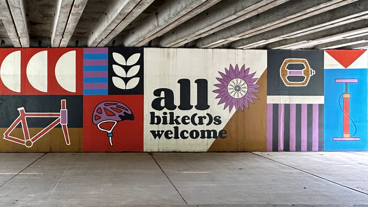 The mural that said ‘All Bike(r)s Welcome’—and the culture war that ...