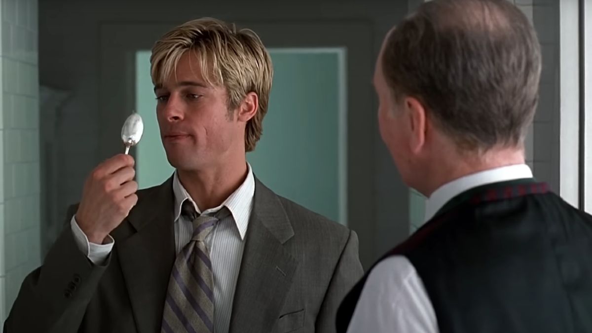 32 Times Brad Pitt Ate Food In Movies | Cinemablend