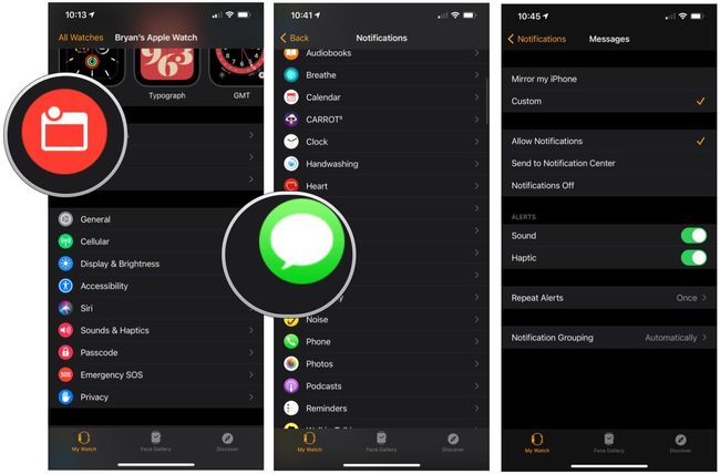 How to customize Message, Mail, Calendar, and other notifications on ...