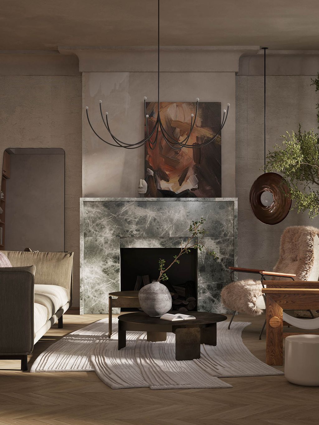 10 living rooms with limewash walls | Livingetc