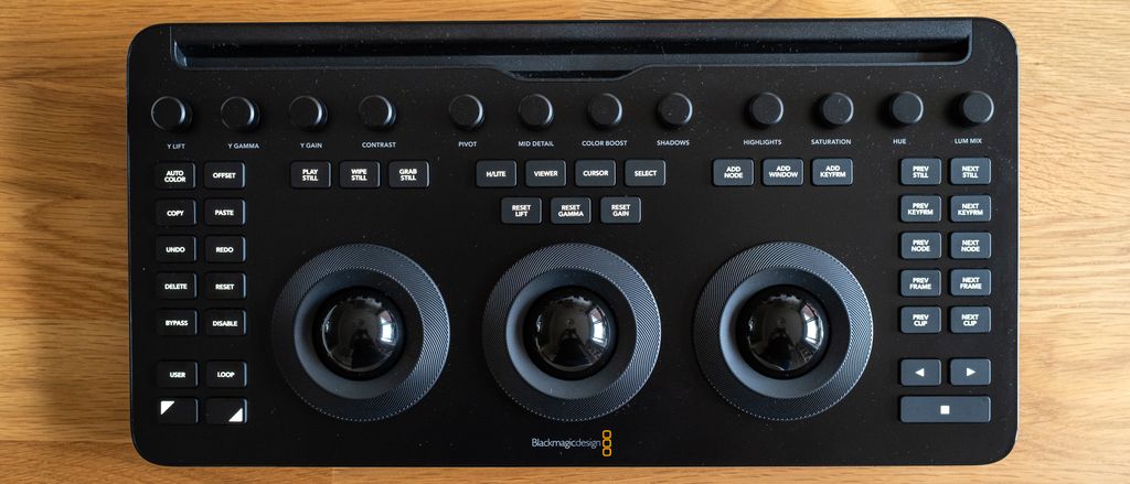 Blackmagic Design DaVinci Resolve Micro Color Panel review: tactile ...