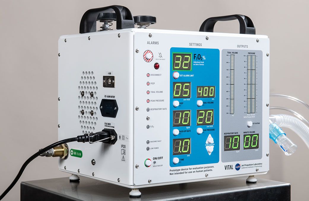 NASA engineers build COVID-19 ventilator in 37 days | Space
