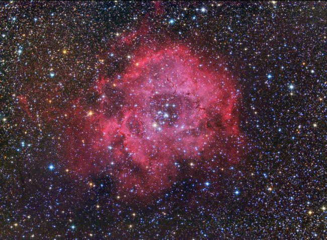 A Rose Like No Other: New Photo Shows Stunning Rosette Nebula | Space