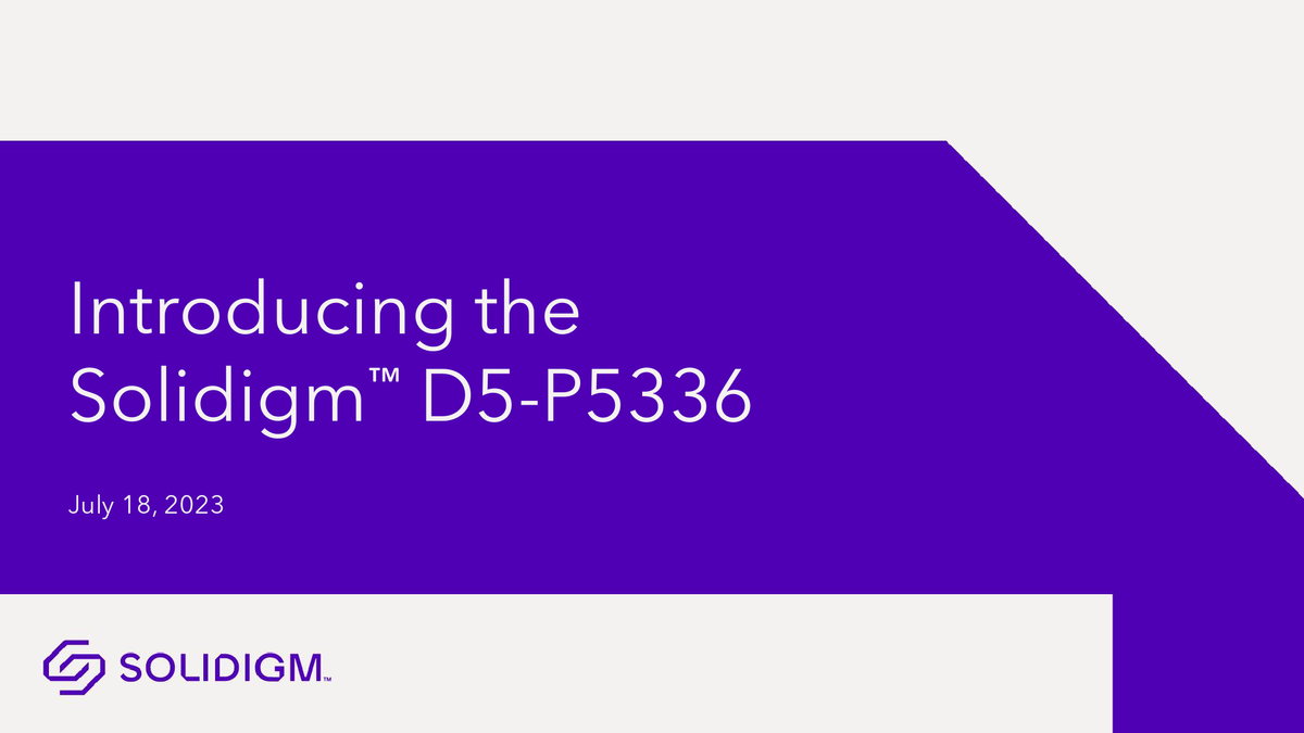 Solidigm Launches 61.44TB PCIe SSD: Up to 7,000 MB/s | Tom's Hardware