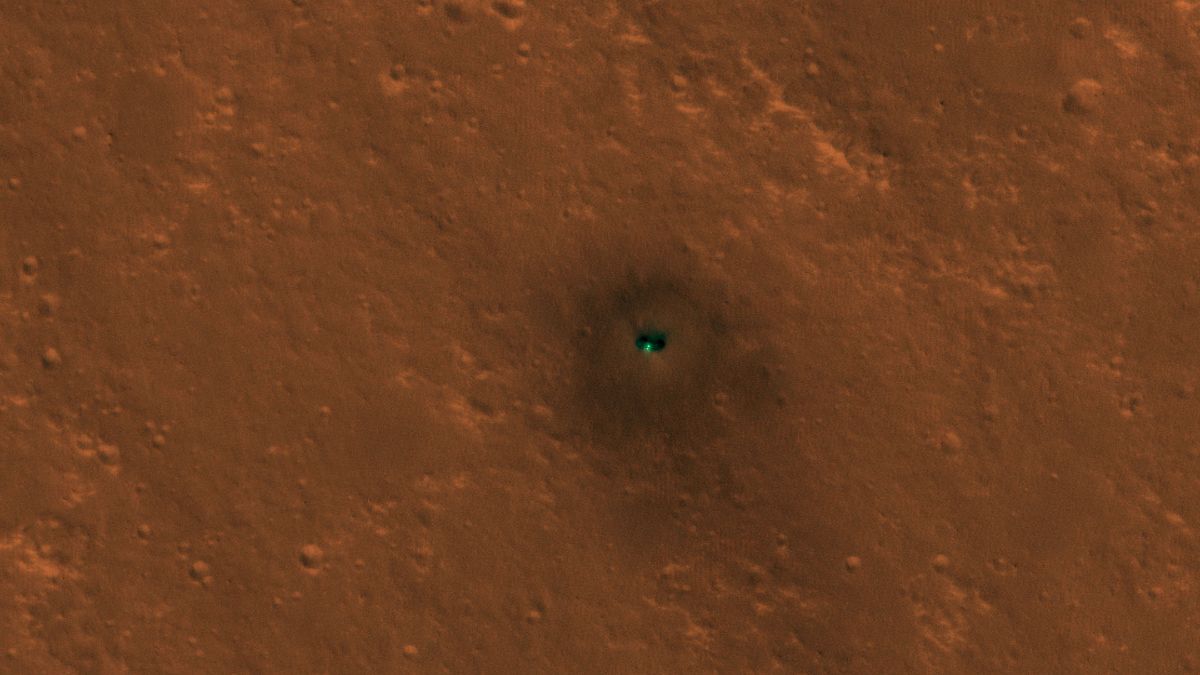 NASA's Insight Lander on Mars Spotted from Space! | Space