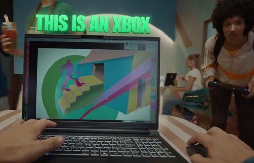 This is an Xbox, that's an Xbox, everything's an Xbox in this new ad ...