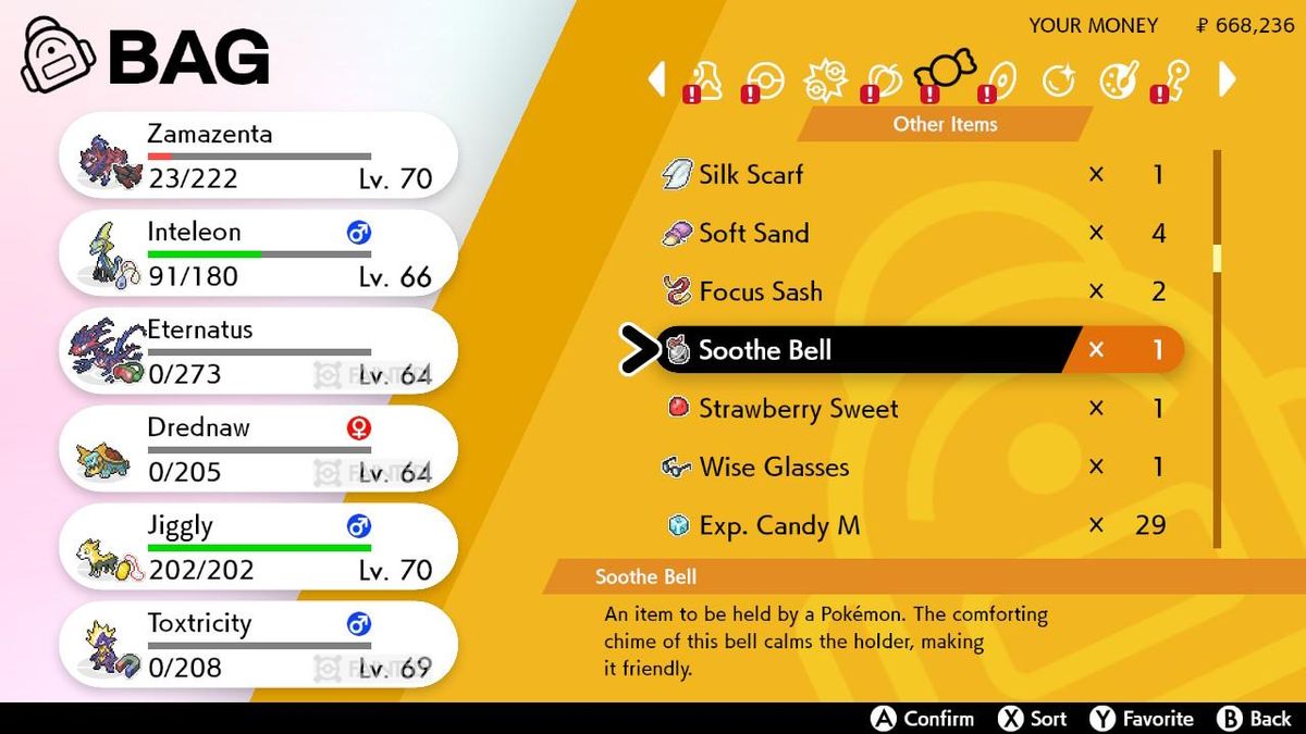 Pokémon Sword and Shield: Where to find the Soothe Bell | iMore