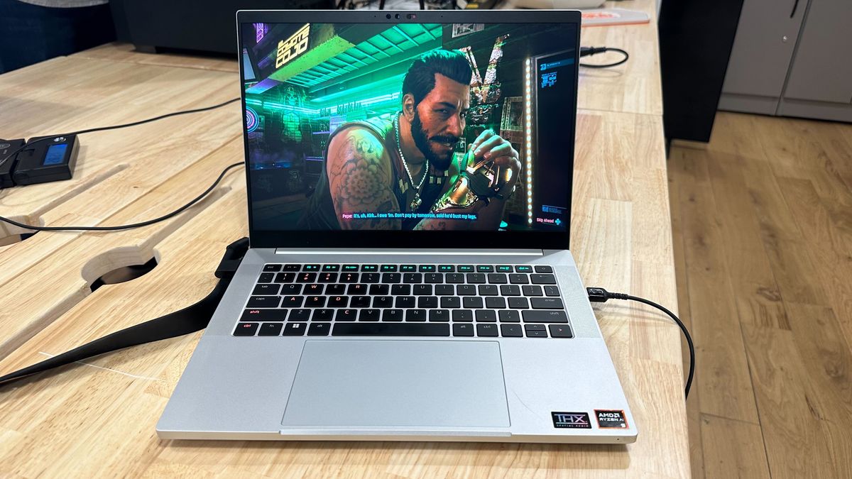 I tried AMD's new GPU tech and it turned my laptop into a graphics beast | Laptop Mag