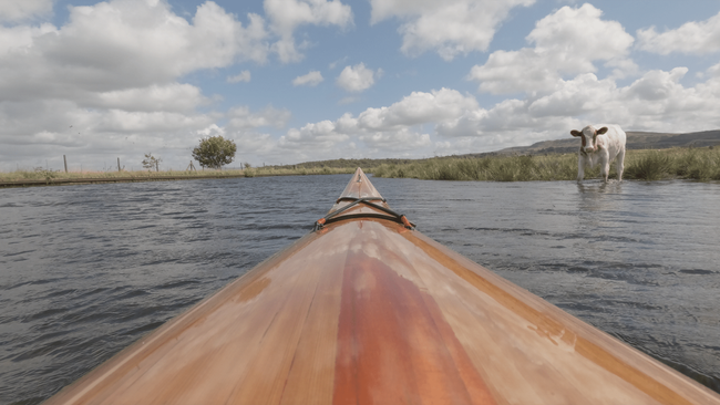 Volunteers meditate in a “Ghost” kayak for a dream-like new film ...