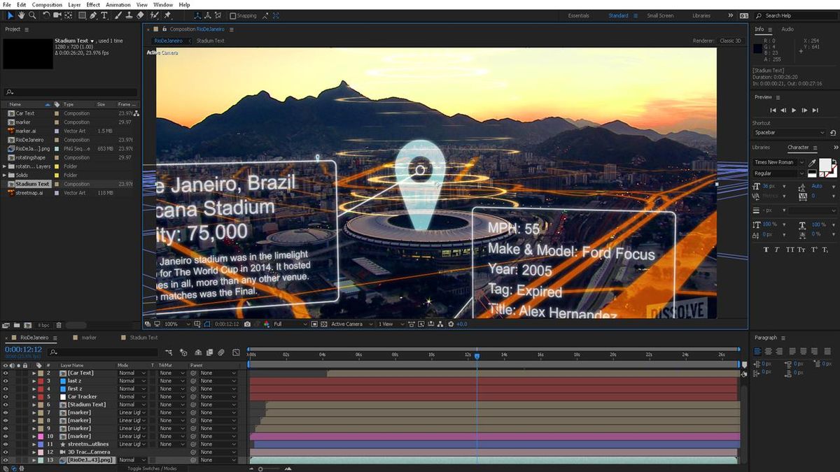 Mock up AR graphics with After Effects | Creative Bloq
