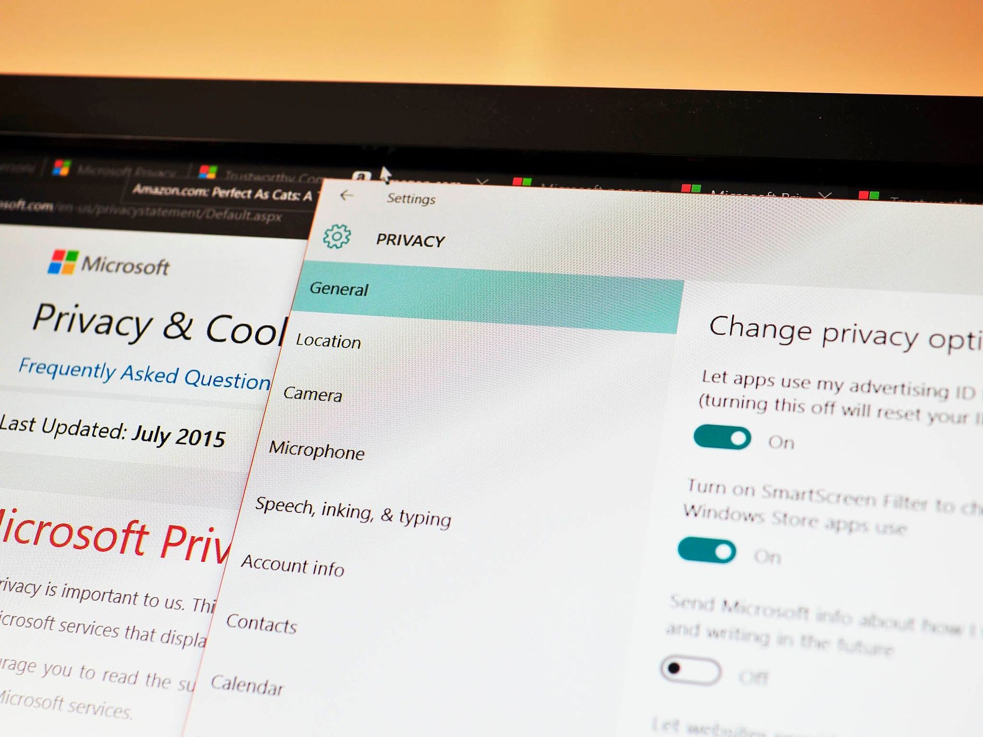 All you need to know about privacy and settings in Windows 10 and ...