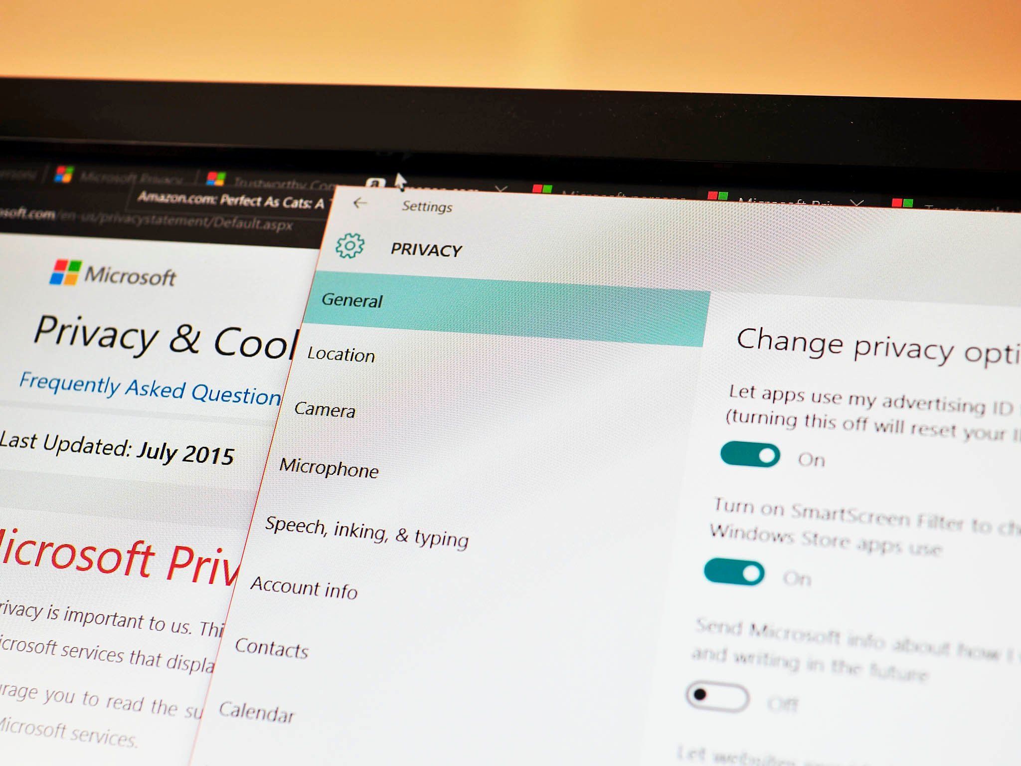 All you need to know about privacy and settings in Windows 10 and ...