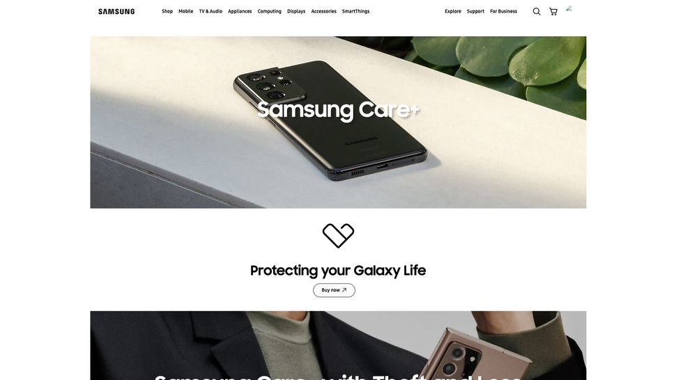 Samsung Care Plus users with Theft & Loss pick up unlimited, free ...