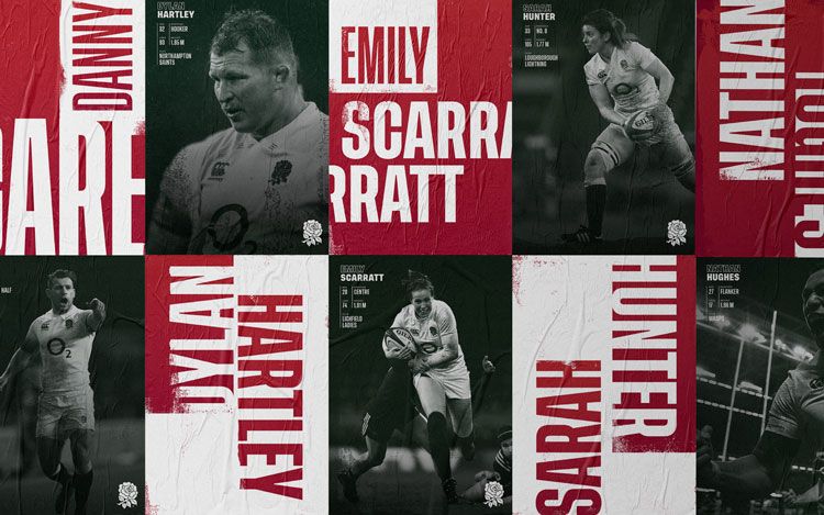 England Rugby gets a modern and flexible rebrand | Creative Bloq