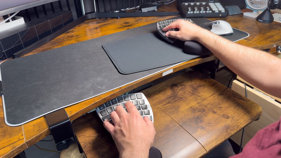I switched to this split keyboard with magnetic accessories — here’s ...