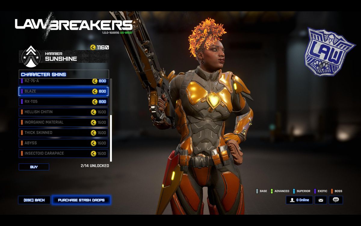 LawBreakers characters: Tips for each class, and a general guide to playing | PC Gamer