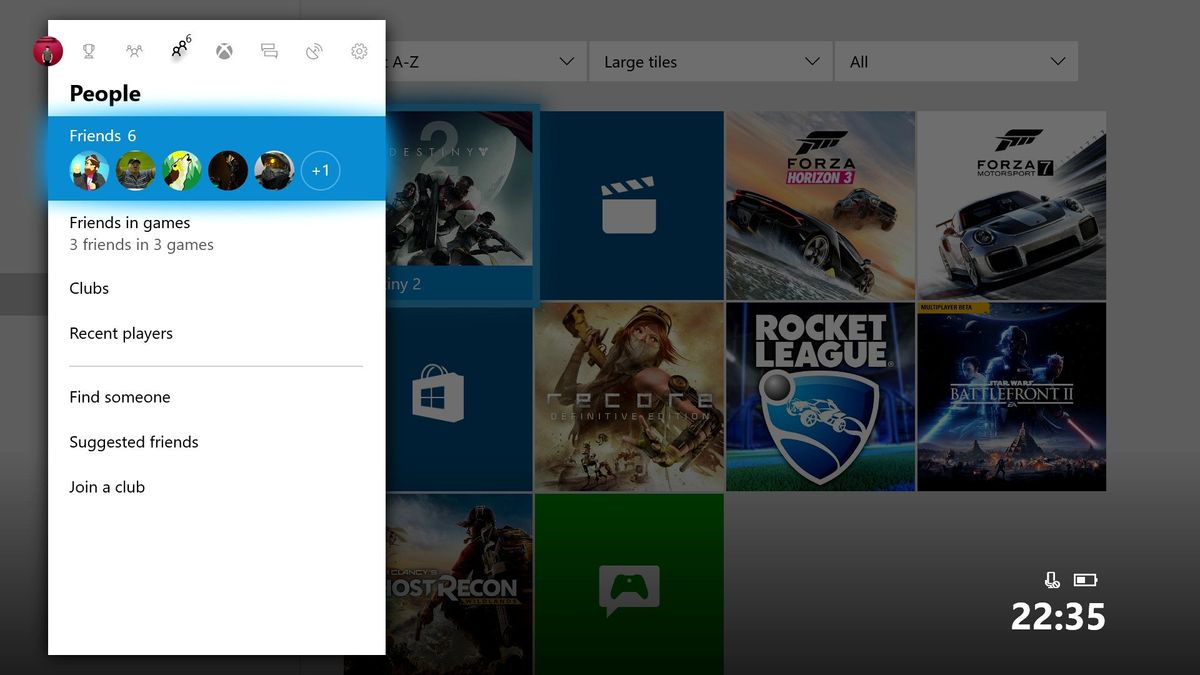 How the Xbox One Guide menu has changed in the Xbox fall update ...