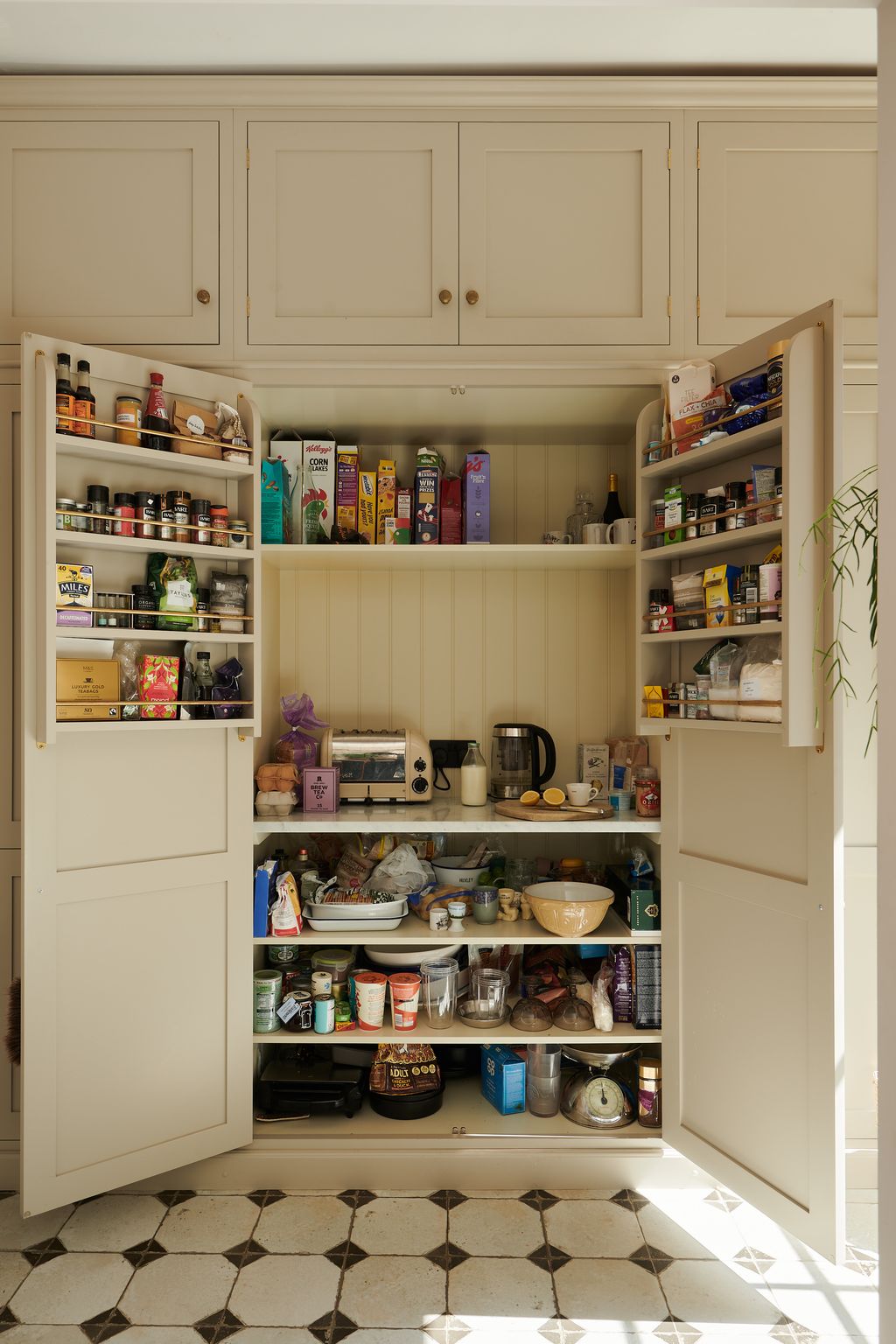 6 Small Pantry Ideas for Squeezing in Extra Food Storage | Livingetc