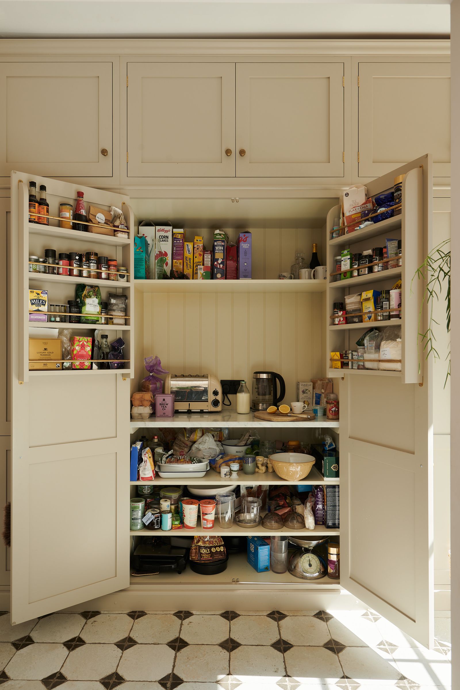 6 Small Pantry Ideas for Squeezing in Extra Food Storage | Livingetc